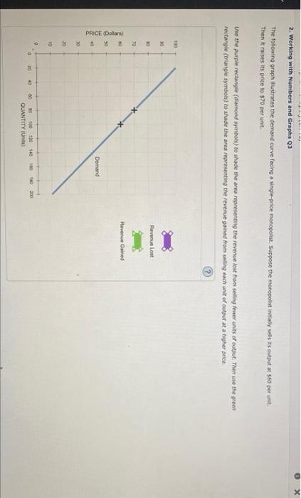 Solved 2. Working with Numbers and Graphs Q3 The following | Chegg.com