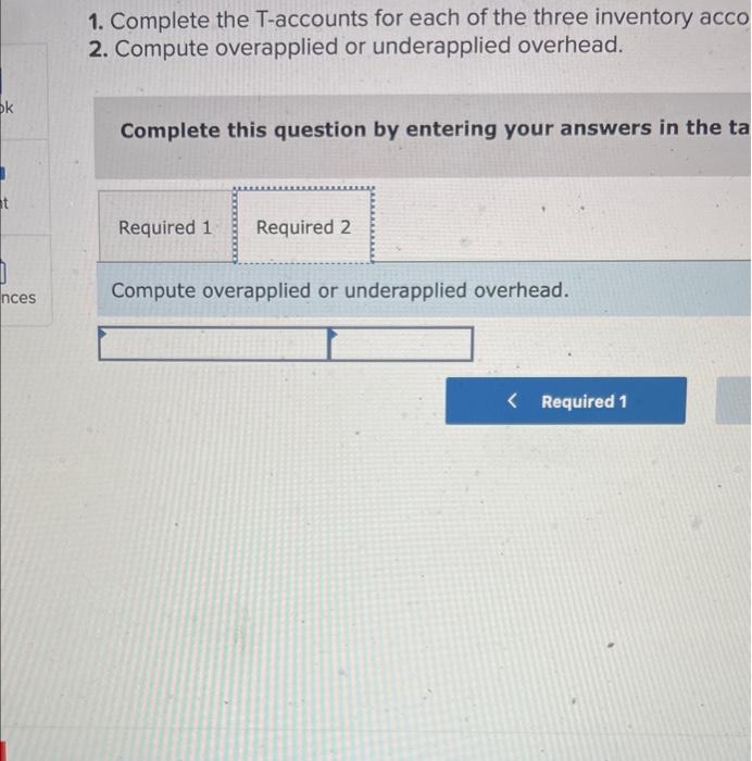 Solved Exercise 2-11 (Algo) Computing inventory balances and | Chegg.com