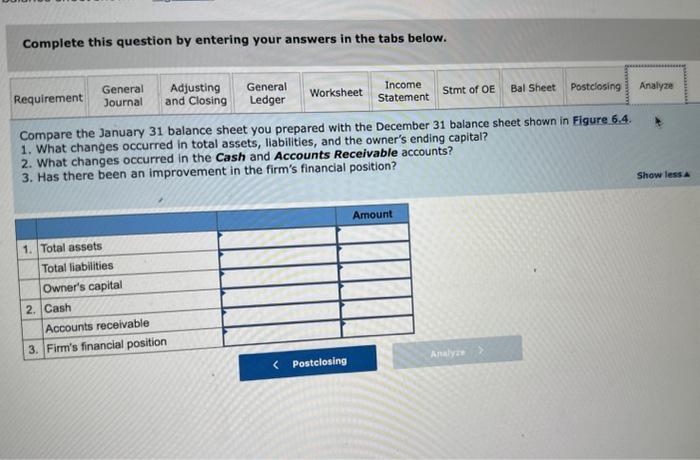 Solved accounting work of Eli's Consulting Services for the | Chegg.com