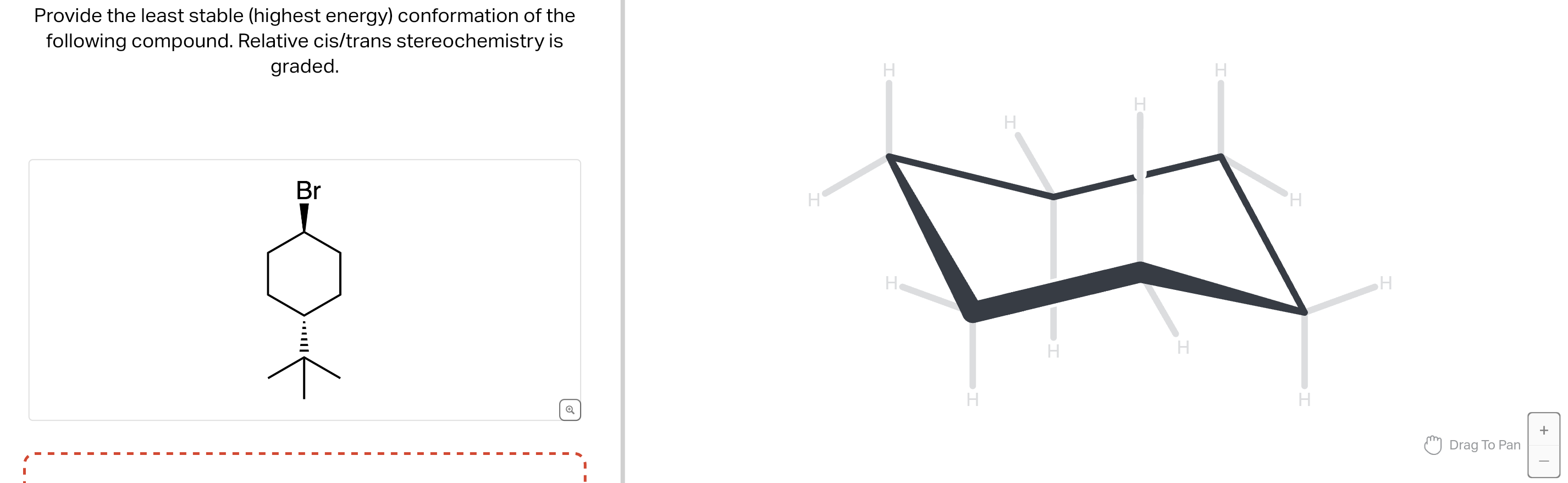 Solved Provide the least stable (highest energy) | Chegg.com