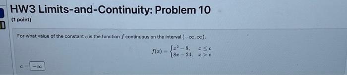 Solved f(x)=x−6 Use help.(intervals) to indicate where f is | Chegg.com