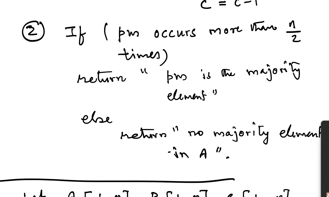 Solved (2) ﻿If ( ﻿pus occurs more than n2times)metuirn" phs | Chegg.com