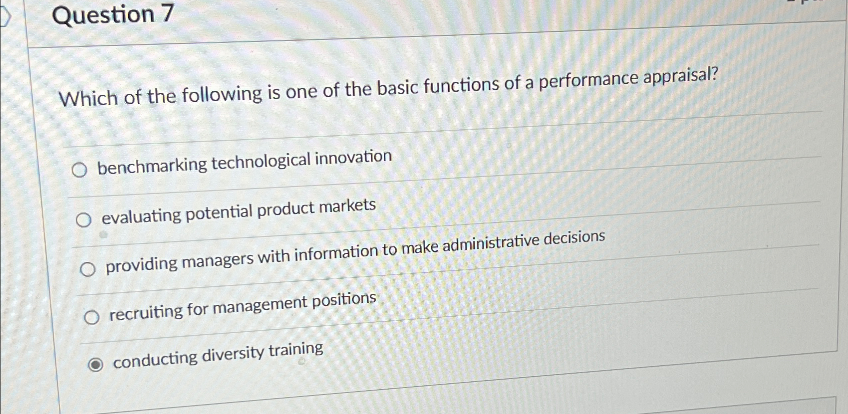 Solved Question 7Which of the following is one of the basic | Chegg.com