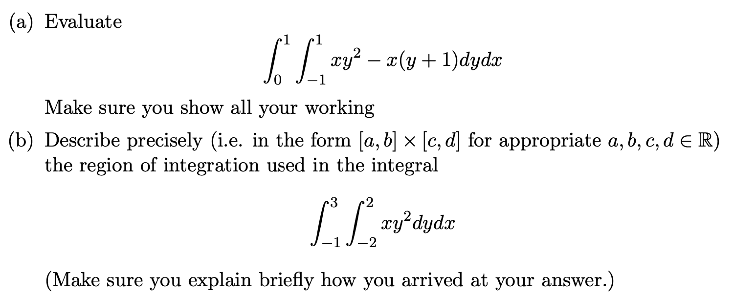 Solved Answer only part b (a) | Chegg.com