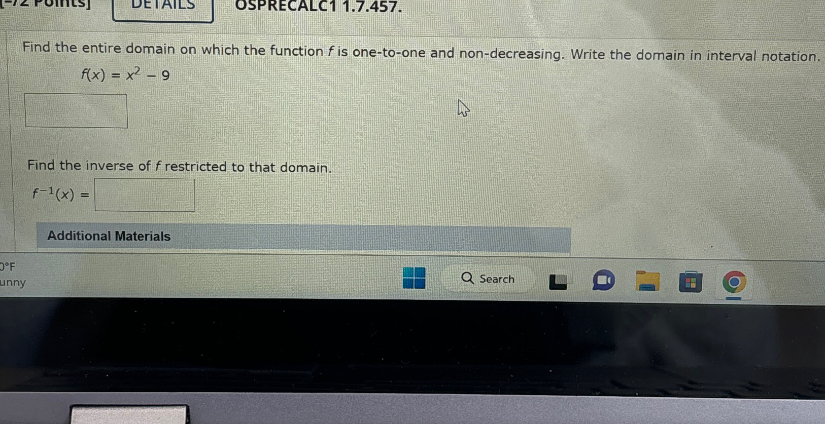 Solved Find the entire domain on which the function f ﻿is | Chegg.com
