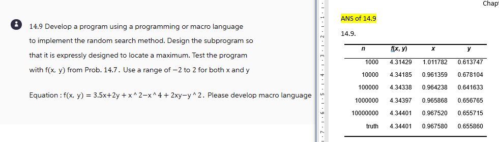 Solved (8) 14.9 ﻿Develop a program using a programming or | Chegg.com
