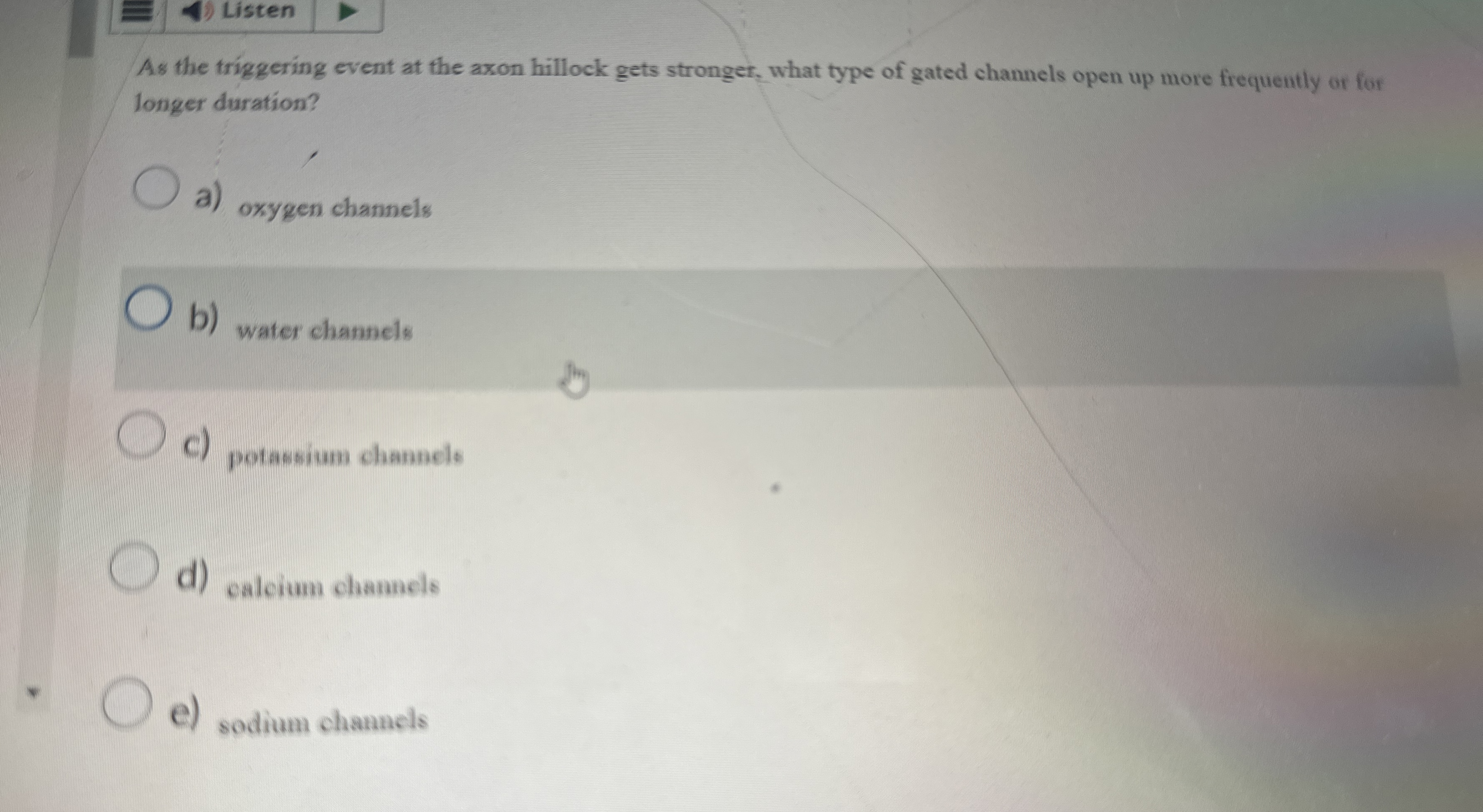 Solved As the triggering event at the axon hillock gets | Chegg.com