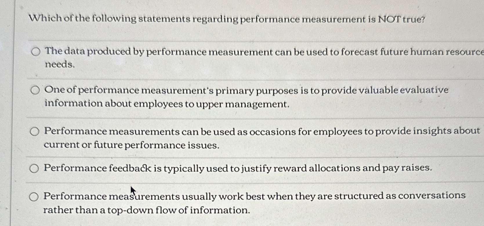 Solved Which of the following statements regarding | Chegg.com