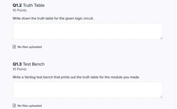 Solved Q1 Combinational Logic 30 Points This question | Chegg.com