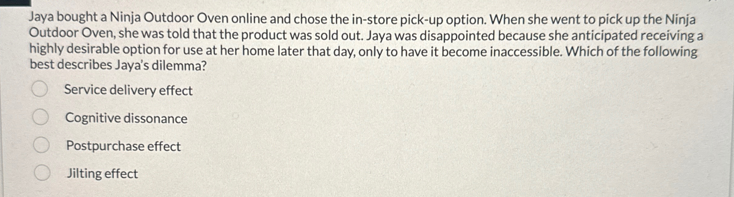Solved Jaya bought a Ninja Outdoor Oven online and chose the | Chegg.com