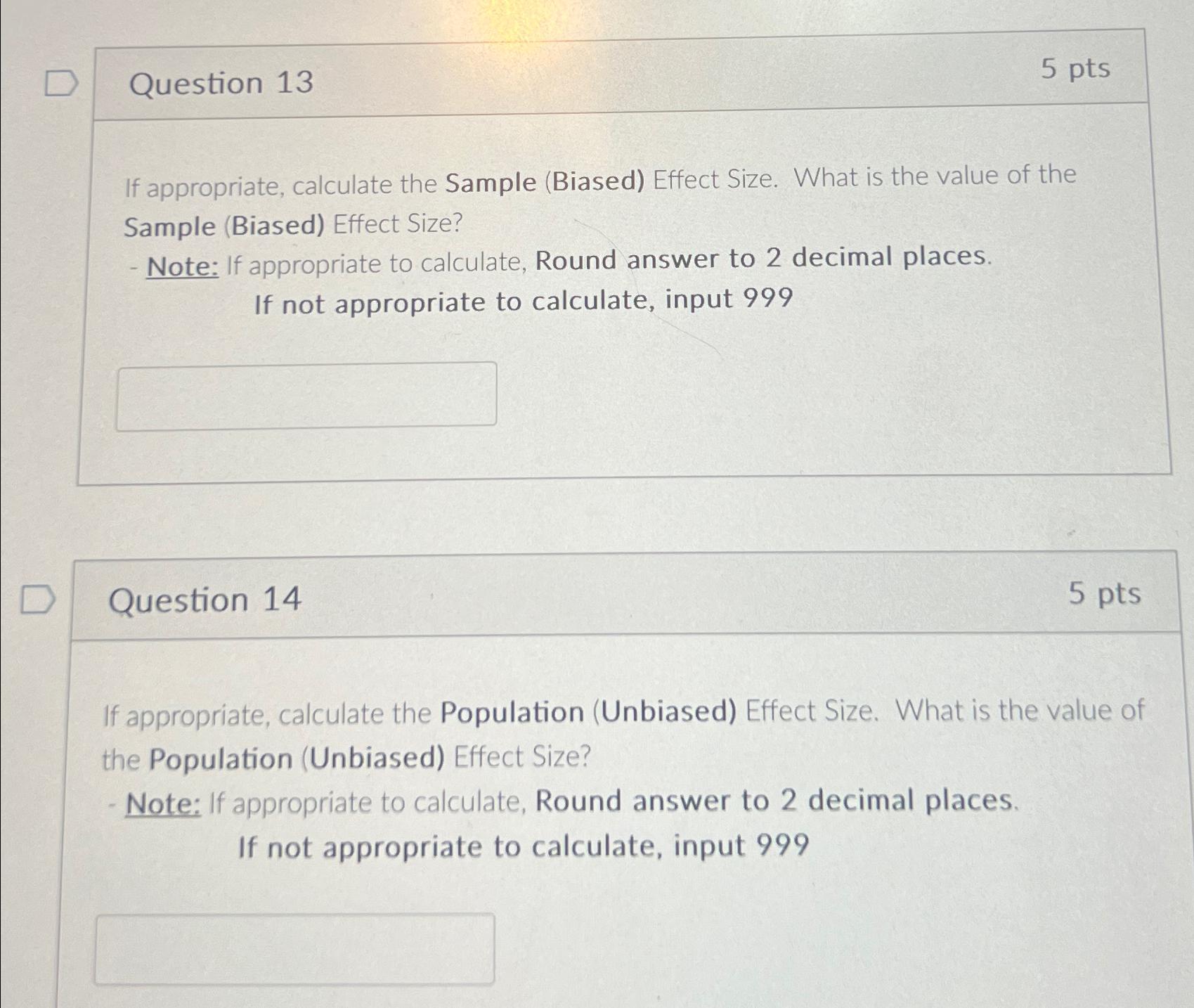 Solved Question 135 ﻿ptsIf appropriate, calculate the Sample | Chegg.com