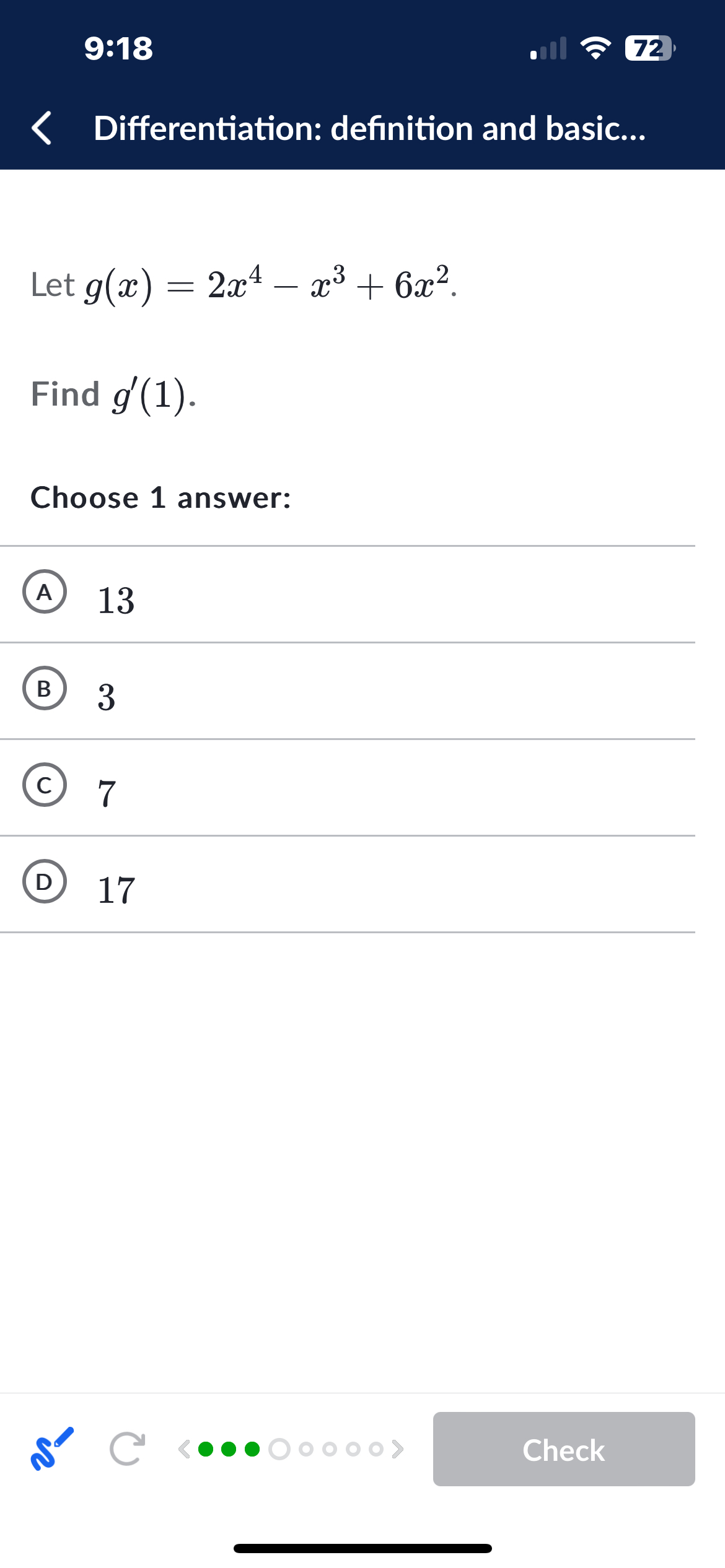 9:18. 1 ค 72Differentiation: definition and | Chegg.com