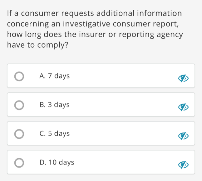 [Solved]: If a consumer requests additional information conc