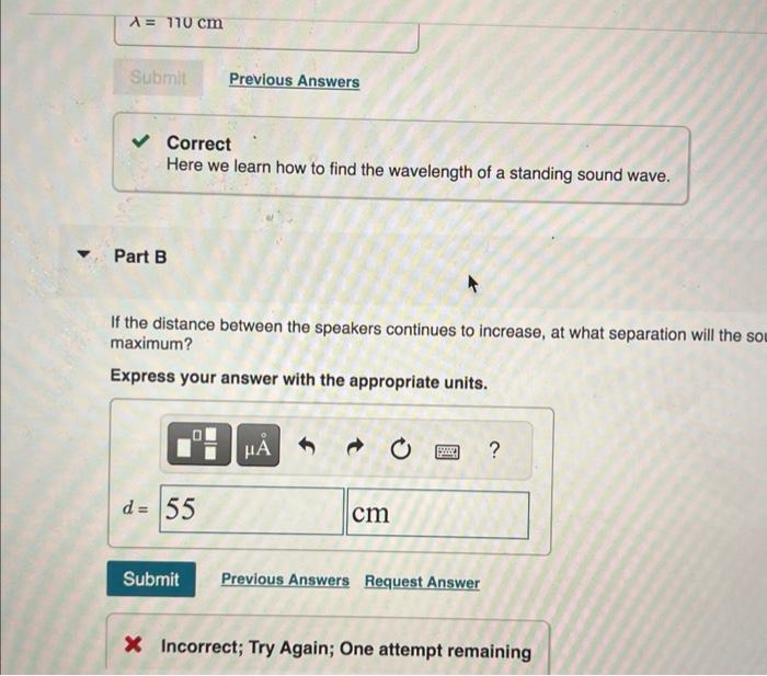 [Solved]: Two loudspeakers emit sound waves along the x-axis
