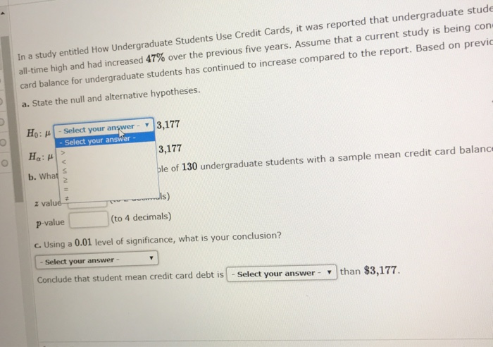 Solved In a study entitled How Undergraduate Students Use | Chegg.com