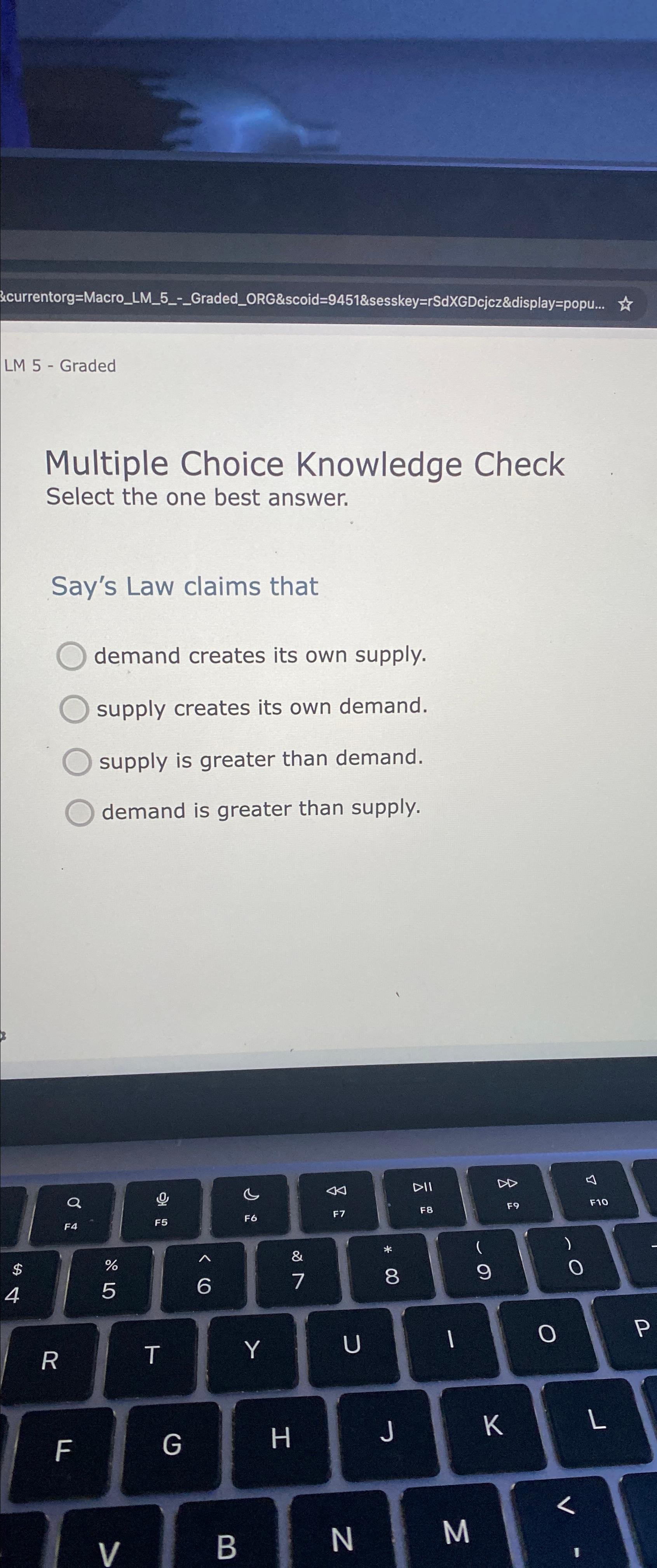 Solved LM 5 - ﻿GradedMultiple Choice Knowledge Check Select | Chegg.com