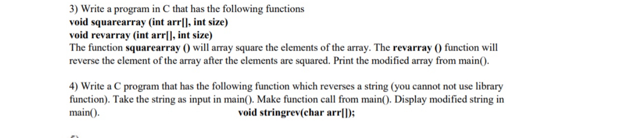Honourable Chegg Experts, Please solve it with C | Chegg.com