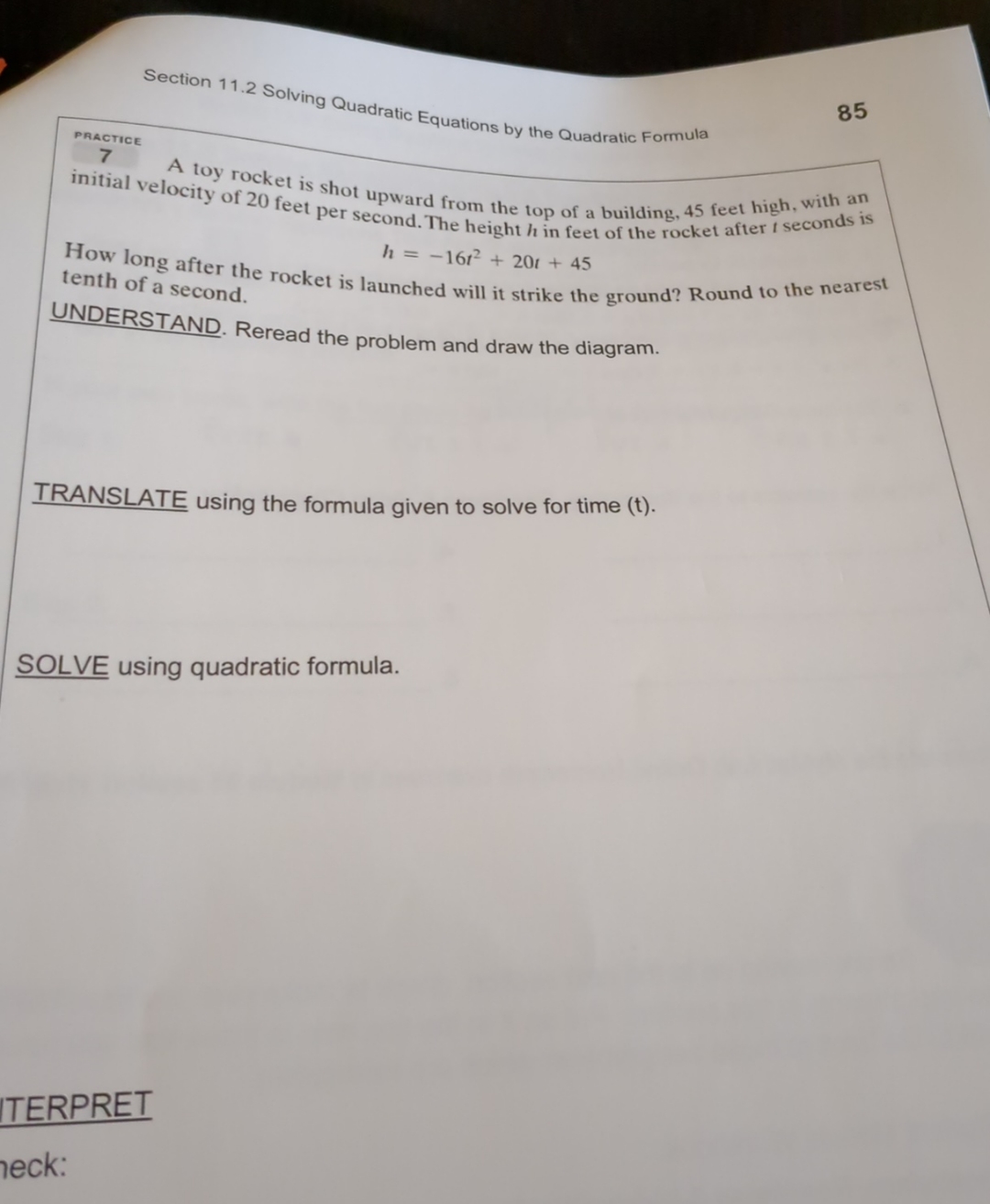 Solved Section 11.2 ﻿Solving Quadratic Equations by the | Chegg.com