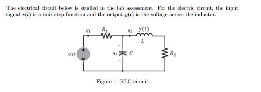 Solved The electrical circuit below is studied in the lab | Chegg.com