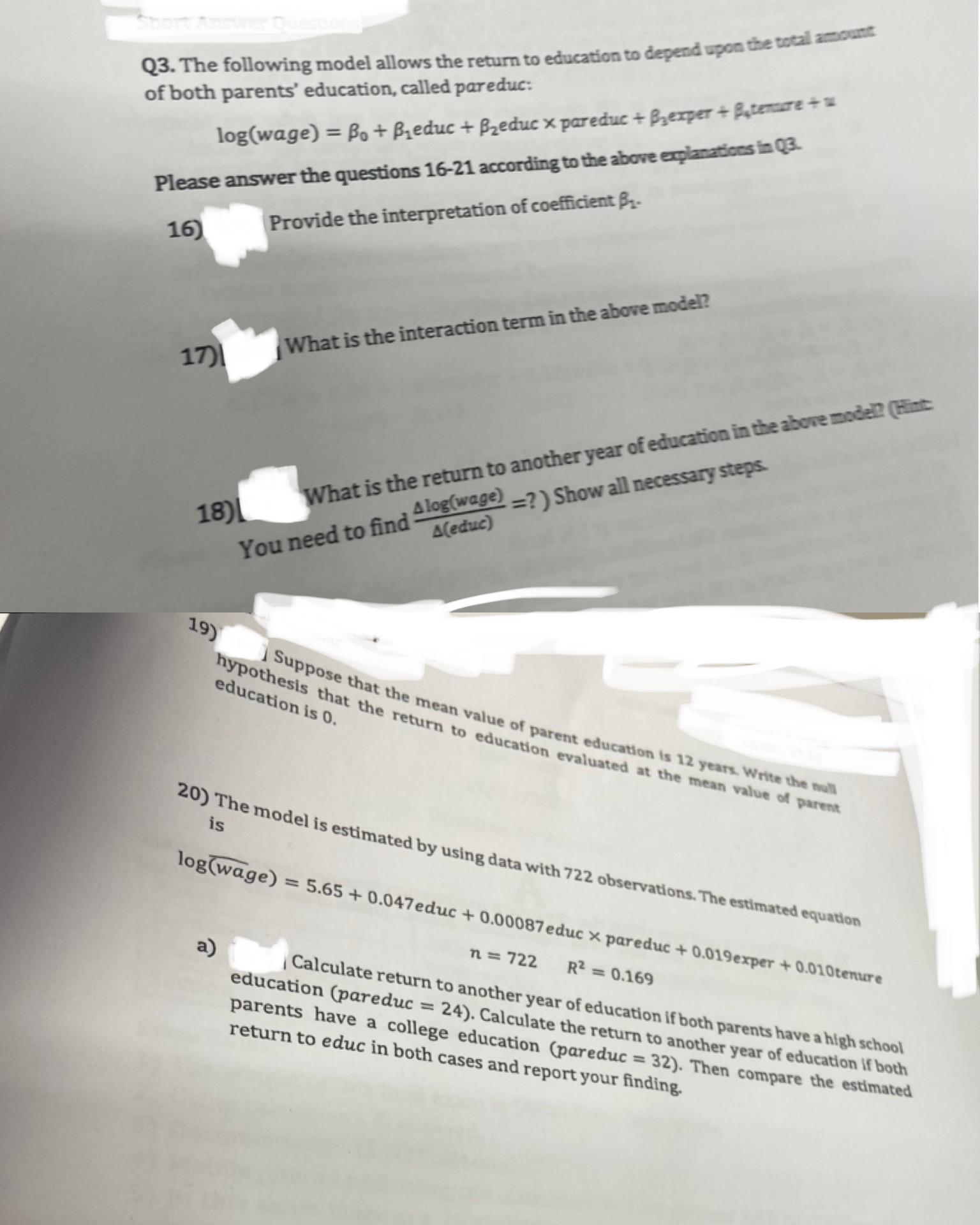 Solved What are the answers to questions 16-17-18-19 ﻿and | Chegg.com
