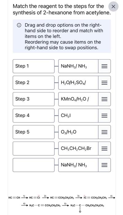 Solved Drag and drop options on the righthand side to | Chegg.com