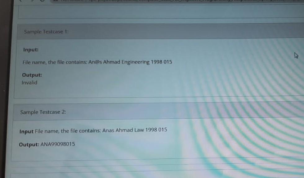Solved HW3 - Chapter 4 - Strings and Files In this task you | Chegg.com