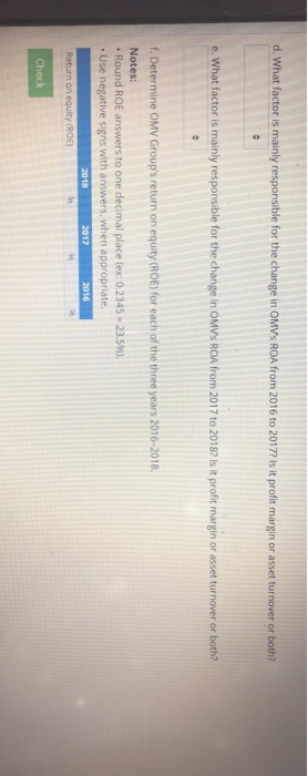 Solved 2016 Computing Return on Equity and Return on Assets | Chegg.com