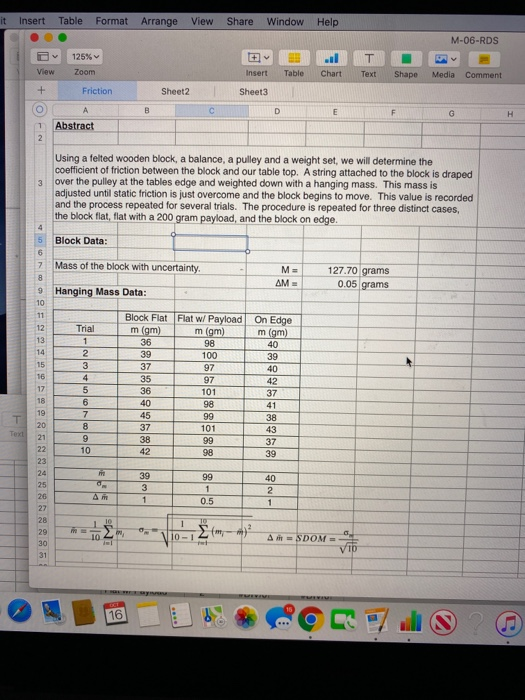 Insert Table Format Arrange View Share Window Help | Chegg.com