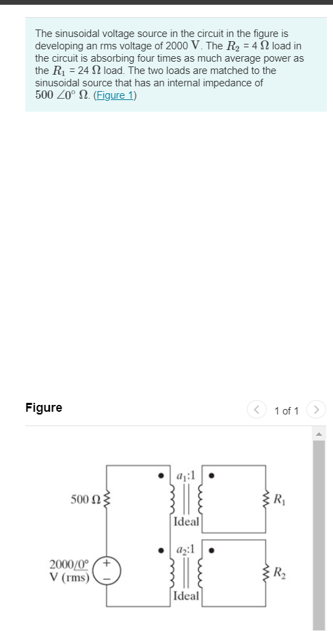 Solved The sinusoidal voltage source in the circuit in the | Chegg.com