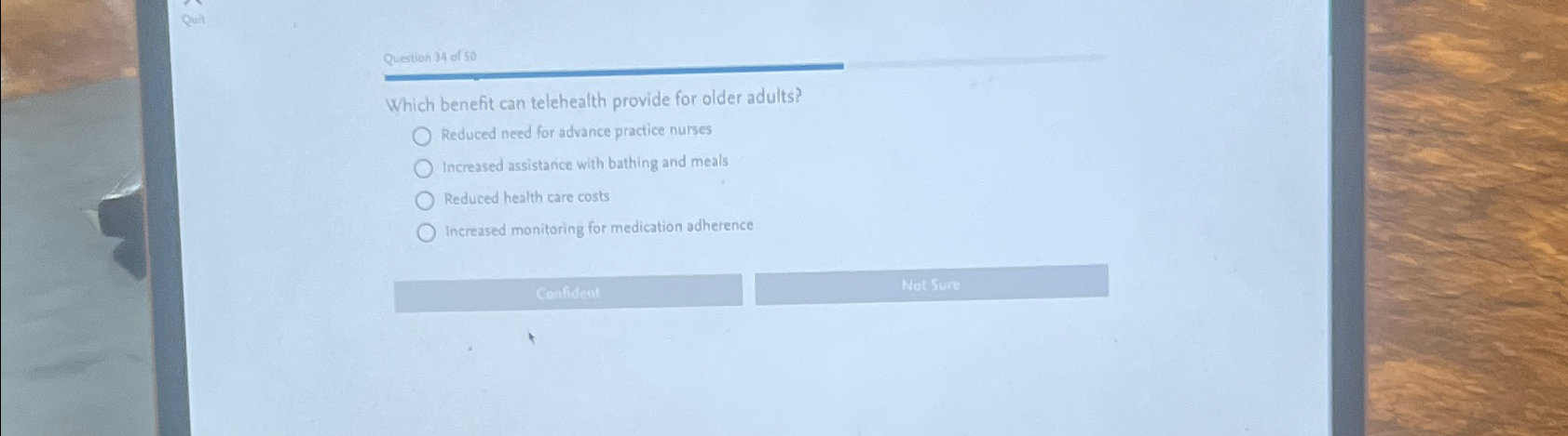 Solved Question 34 er 50Which benefit can telehealth | Chegg.com Solved Question 34 er 50Which benefit can telehealth | Chegg.com