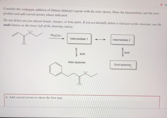 Solved At Consider the conjugate addition of lithium | Chegg.com