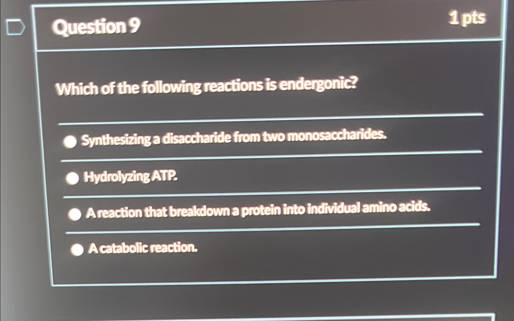 Solved Question91 ptsWhich of the following reactions is | Chegg.com Solved Question91 ptsWhich of the following reactions is | Chegg.com