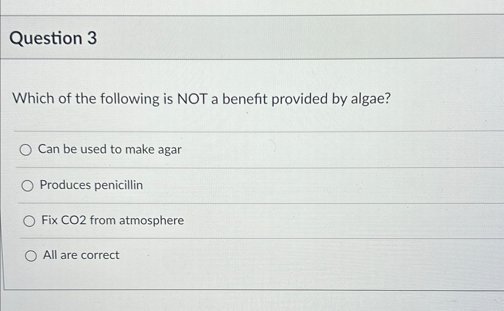 Solved Question 3Which of the following is NOT a benefit | Chegg.com