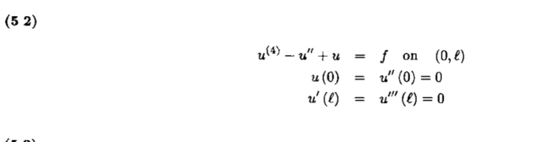 Solved ([5,2]) ﻿find the variational formulation of the | Chegg.com