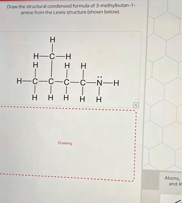 Solved Draw the structural condensed formula of | Chegg.com
