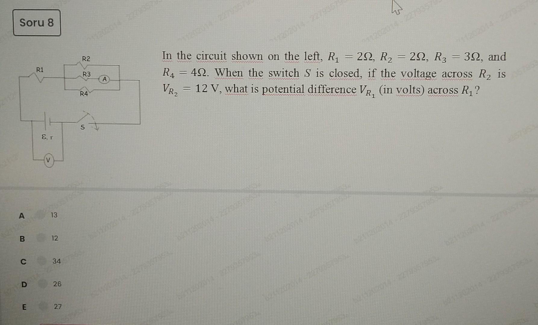 Solved In the circuit shown on the left, R1=2Ω,R2=2Ω,R3=3Ω, | Chegg.com