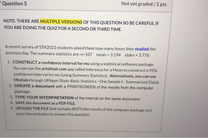 Solved correct Question 1 0/1 pts To explore the behavior of | Chegg.com