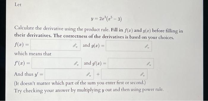 Solved Let f and g be differentiable functions satisfying | Chegg.com