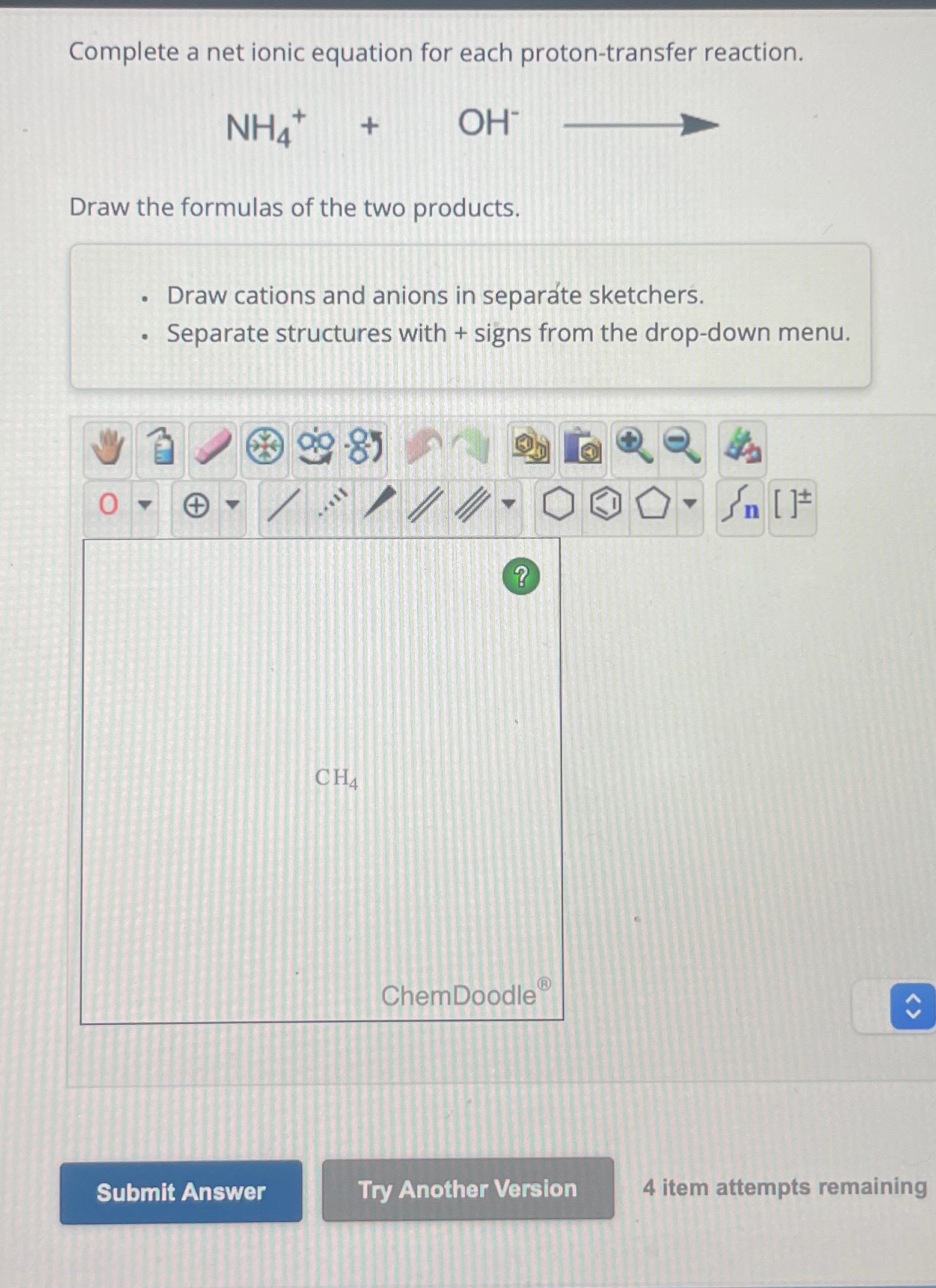 Solved Complete a net ionic equation for each | Chegg.com