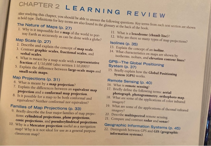 Solved CHAPTER 2 LEARNING REVIEW After studying this | Chegg.com
