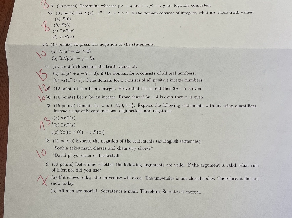 Solved 1. ﻿ Determine whether pvv⇁q ﻿and (⇁p)longrightarrowq | Chegg.com