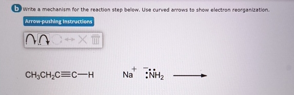 Solved (b) ﻿Write a mechanism for the reaction step below. | Chegg.com