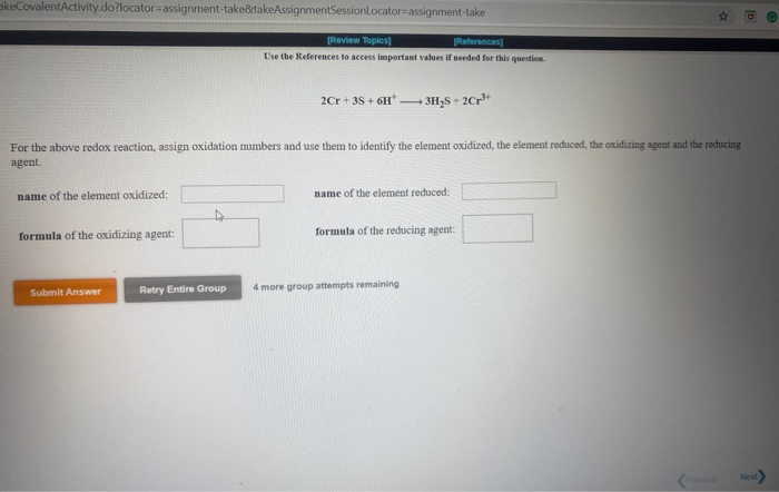Solved akeCovalentActivity.do?locator assignment-take&take | Chegg.com