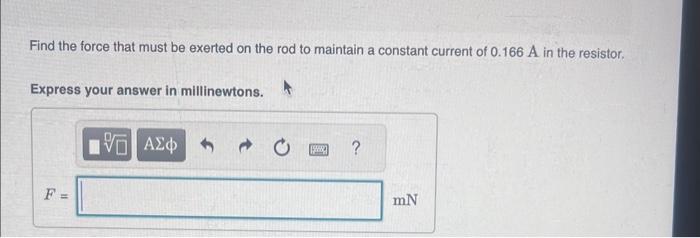 Solved (Figure 1) shows a zero-resistance rod sliding to the | Chegg.com