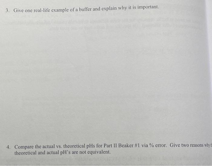 Solved 3. Give one real-life example of a buffer and explain | Chegg.com