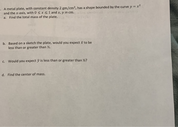 Solved Find the total mass of the triangular region | Chegg.com