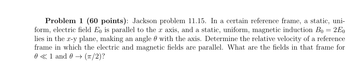 Solved Problem 1 ( 60 points): Jackson problem 11.15. In a | Chegg.com Solved Problem 1 ( 60 points): Jackson problem 11.15. In a | Chegg.com