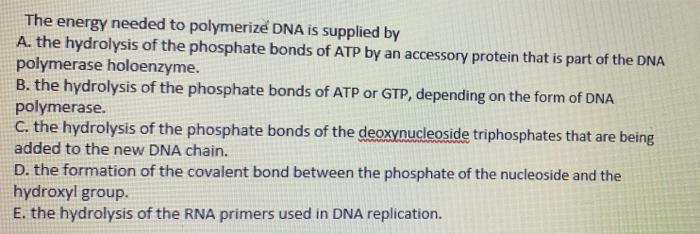 Solved Base excision repair is used to A. correct base | Chegg.com