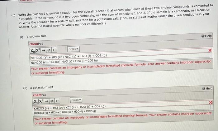 Solved A student attempted to identify an unknown compound | Chegg.com
