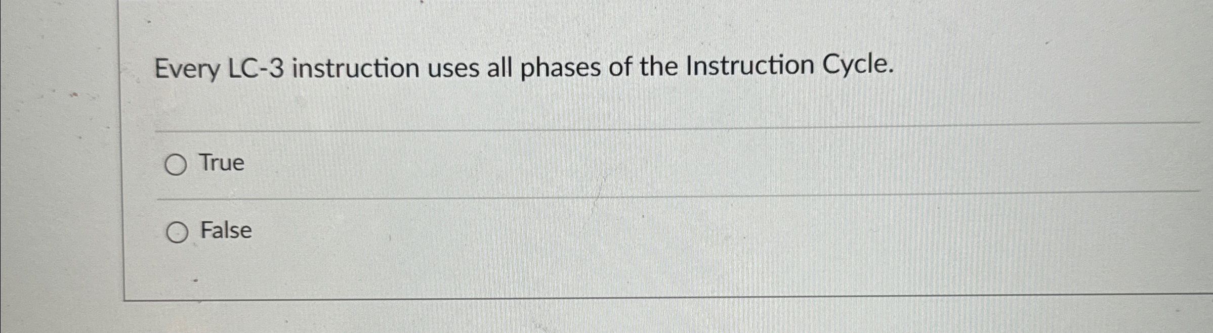 Solved Every LC-3 ﻿instruction uses all phases of the | Chegg.com